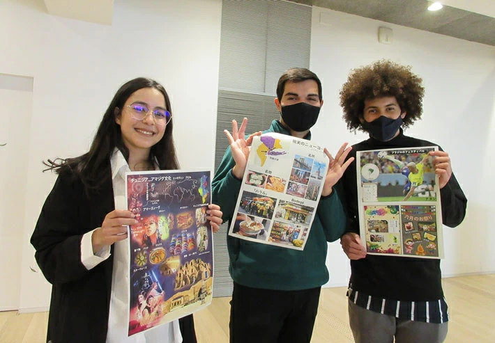 International students give final presentations to youngsters upon ...